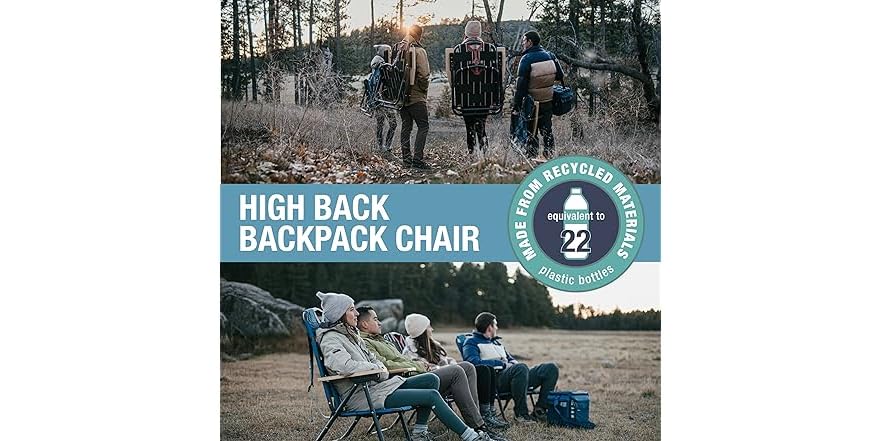 CleverMade Sequoia Folding Chair 5 Position