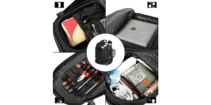 zseararmy Large Tactical Military Backpack