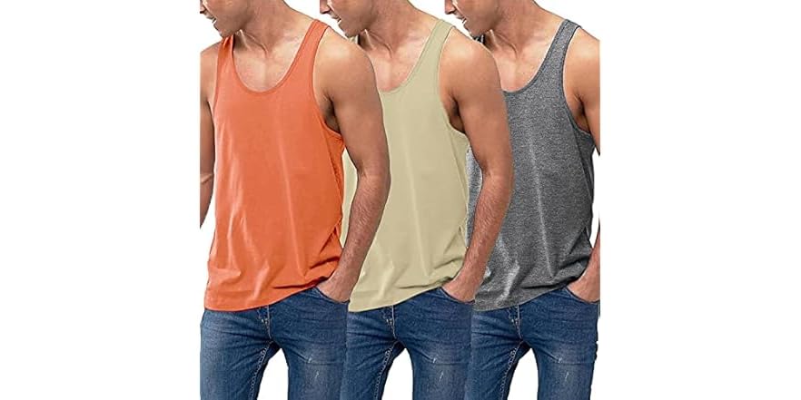 Men's 3 Pack Tank Tops