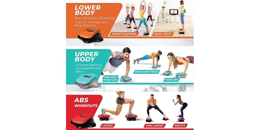Yes4All Core Ab Twister Board Exercise