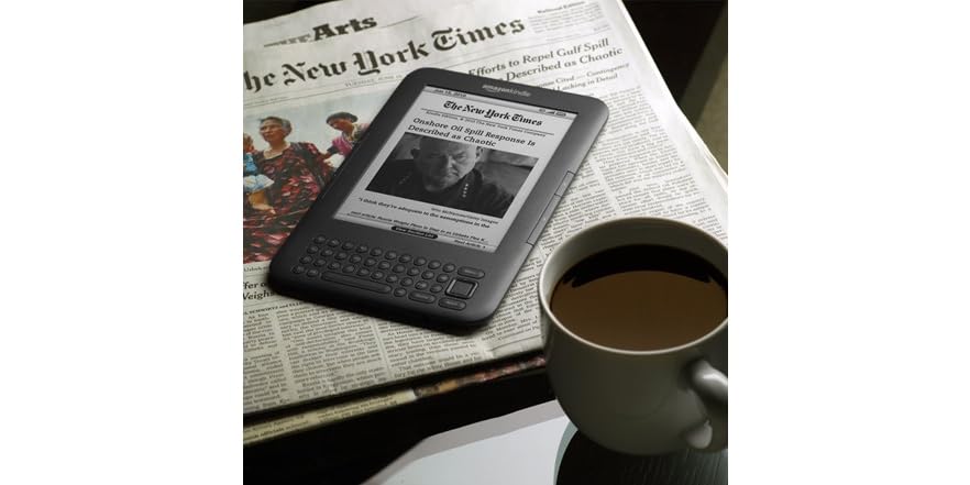 Kindle Keyboard 6" Wi-Fi E-Reader