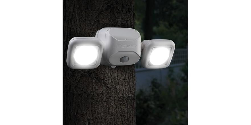 Mr Beams MB3100-WHT-01-04 Motion Sensing Spotlight