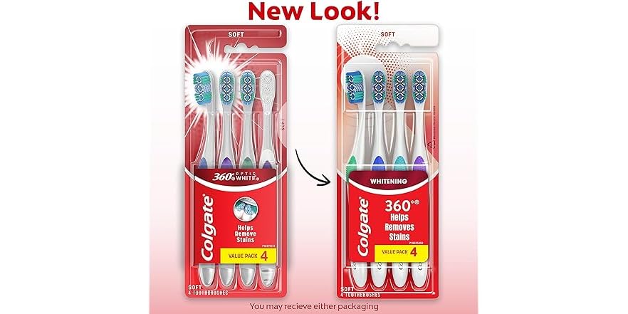 Colgate 360 Optic White Toothbrush