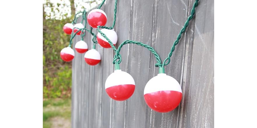 Fishing Float String Lights 10 Count