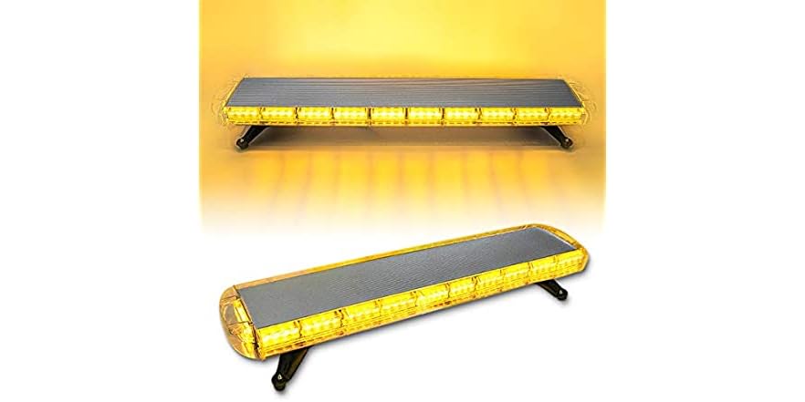 47" 88 Amber Yellow LED Extreme Light Bar