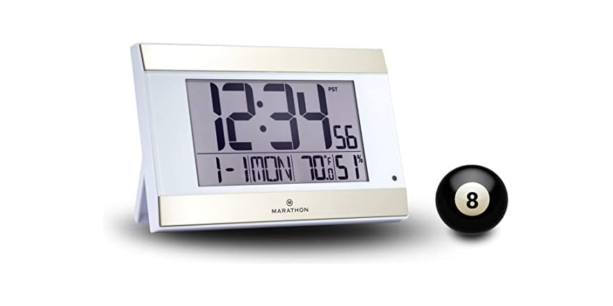 Marathon Atomic Digital Clock