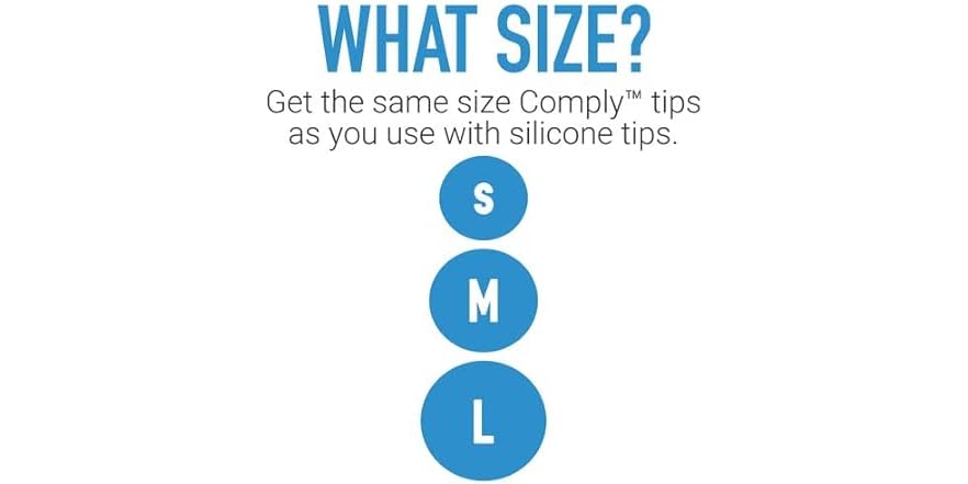 Comply Foam 100 Series Replacement Ear Tips