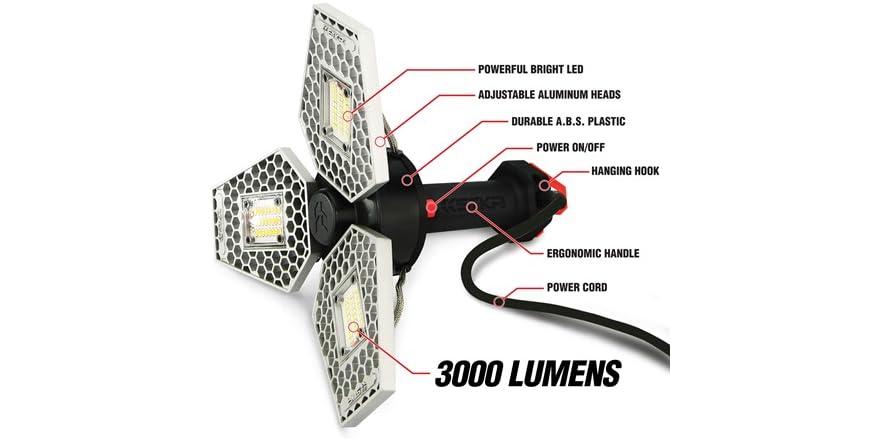 STKR Concepts TRiLIGHT Shop Light