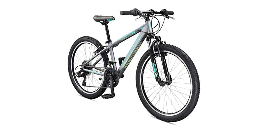 Mongoose Rockadile Kids Bike, 24-Inch Wheels