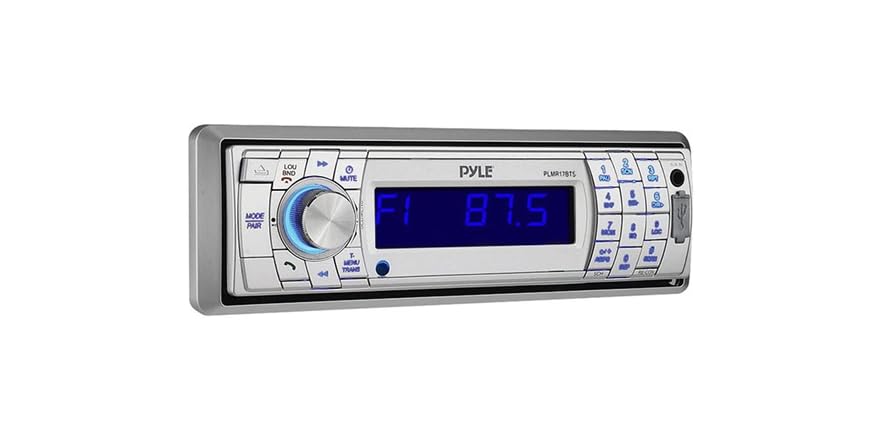 In-Dash Marine Bluetooth Radio