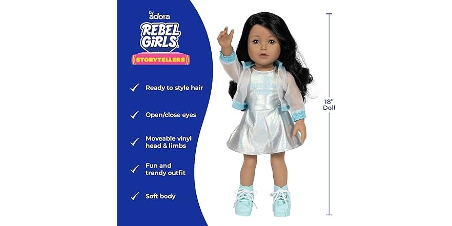 Adora 18" Rebel Girls Doll Collection