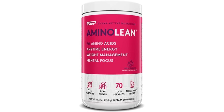 AminoLean Pre Workout Powder, 70 Serv