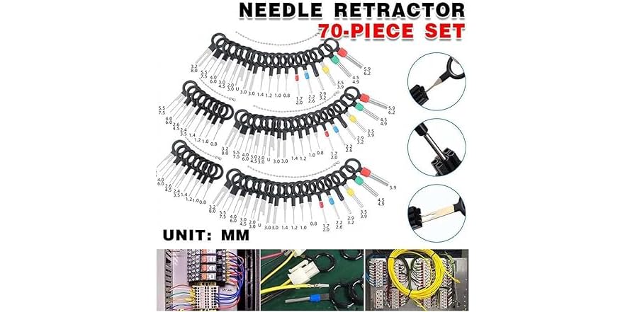 70Pcs Terminal Removal Kit