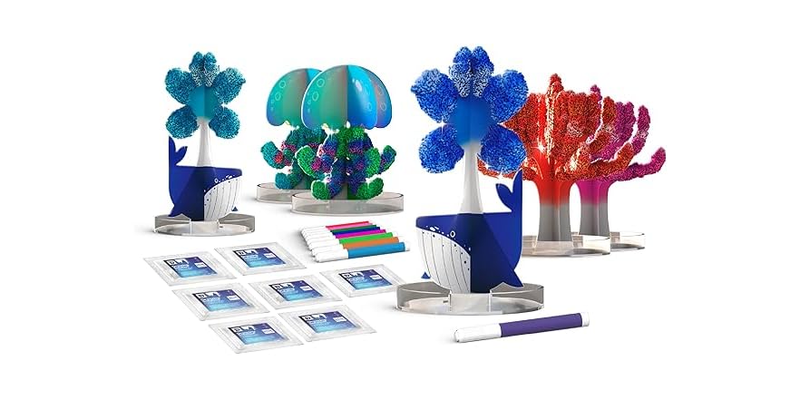 Discovery™ Deep Sea Crystal Grow Kit – 32-Piece