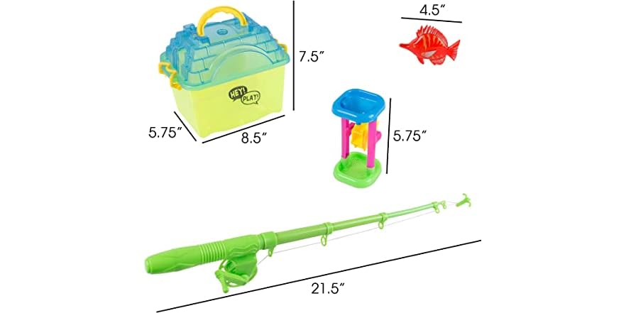 Kids Pretend Play Fishing Set