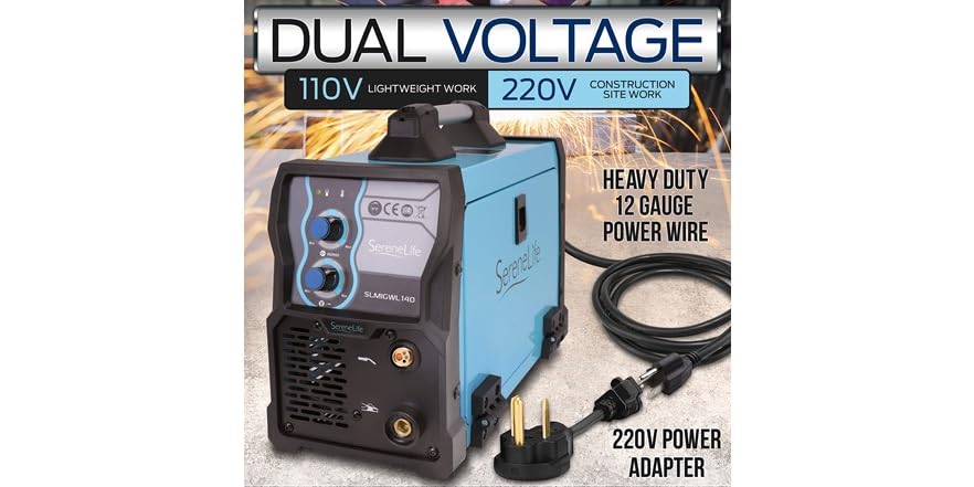 SereneLife Inverter MIG Welding Machine