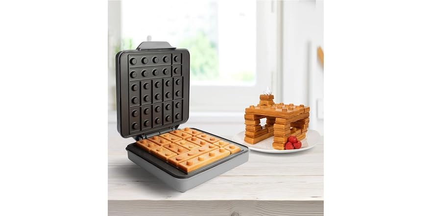 WaffleWow! Building Bricks Electric Waffle Maker