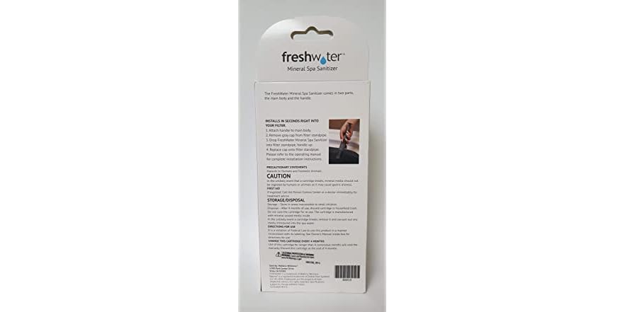 FreshWater Mineral Spa Sanitizer
