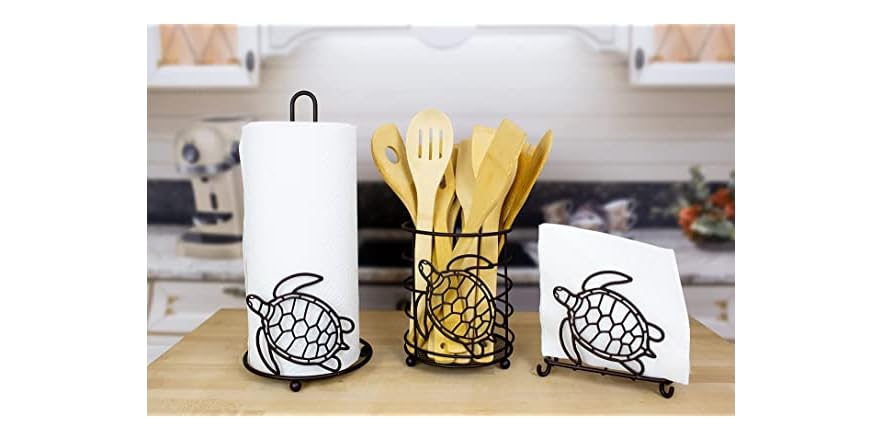 Wire Napkin Holder Turtle