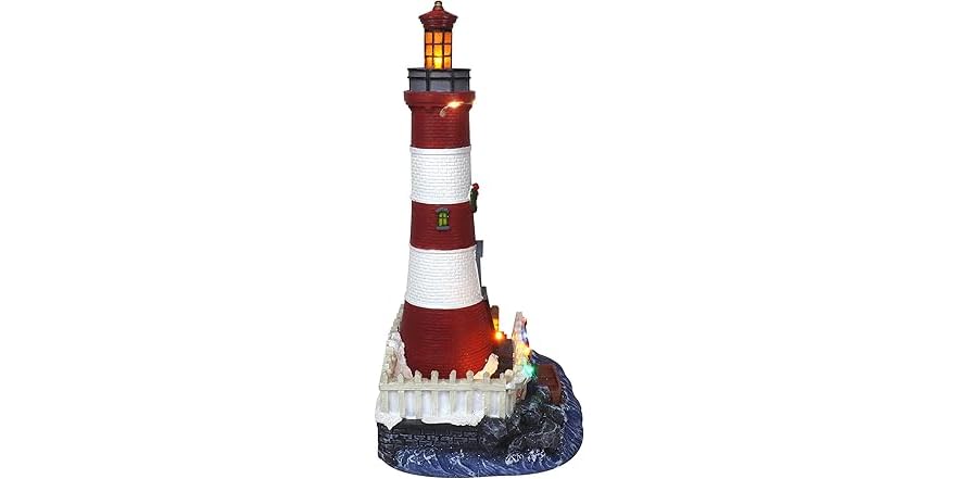 Christmas Village Lighthouse