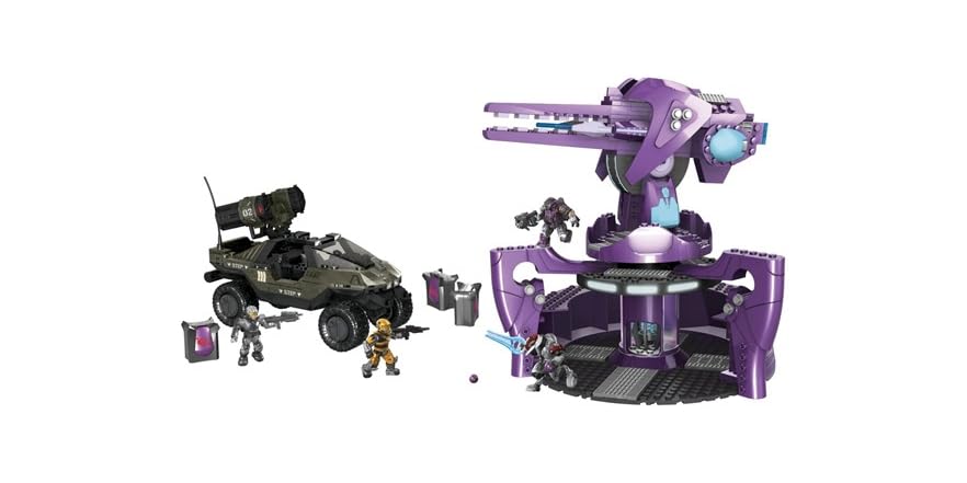 Mega Bloks Halo UNSC Rockethog vs AA Gun Set