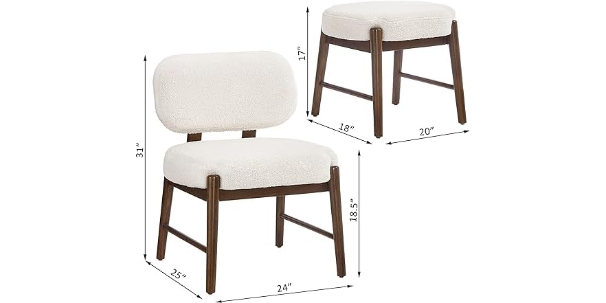 Ball & Cast Upholstered Accent Chair