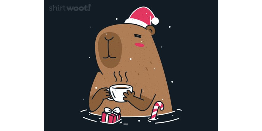 Santa Capybara