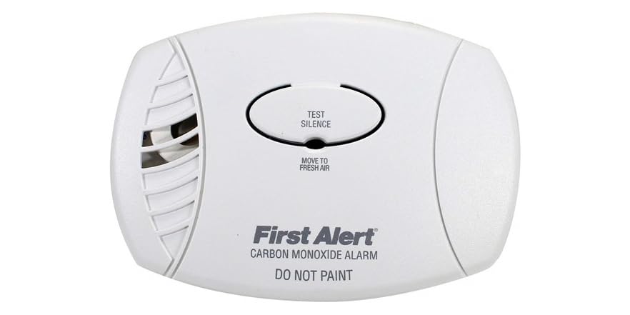 First Alert Carbon Monoxide Alarm 9 V