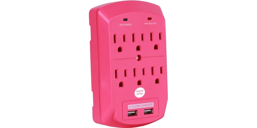 Office+Style Surge Protector (2 Pack)