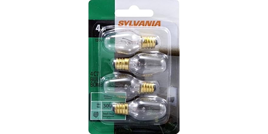 SYLVANIA Incandescent Light Bulb, 4 Pack
