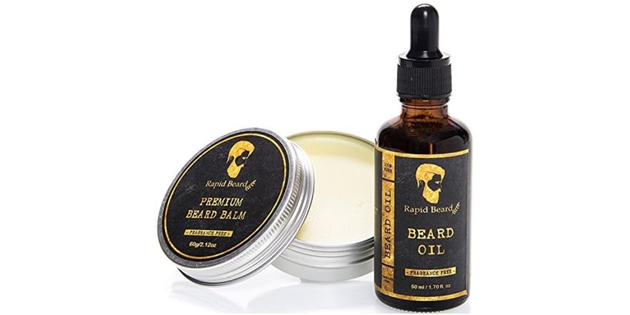 Rapid Beard Beard Oil and Beard Balm Kit