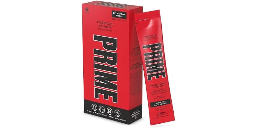 PRIME HYDRATION+ Sticks Tropical Punch