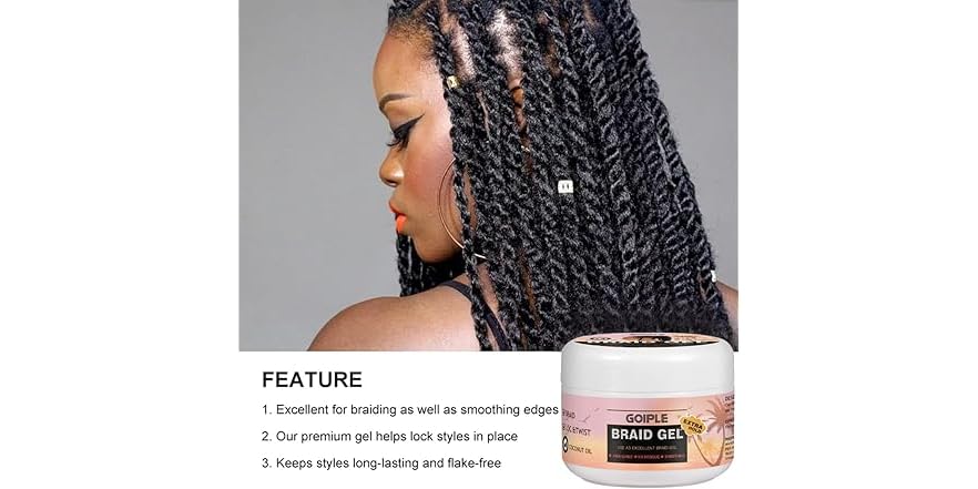 Goiple 2 Pack Braid Gel 8.8oz