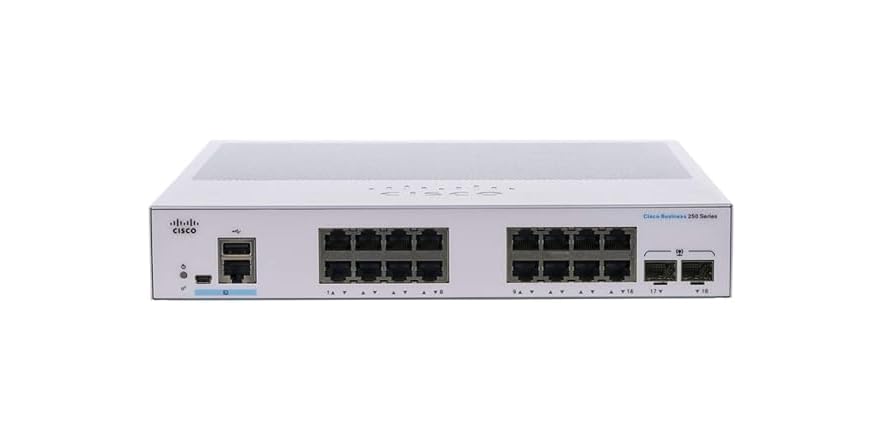 Cisco Business CBS250-16T-2G Smart Switch
