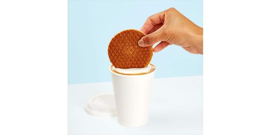 (36 Pack) Rip Van Wafel Dutch Caramel & Vanilla Stroopwafels