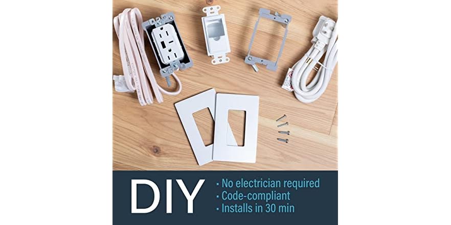 USB Outlet Relocation Kit