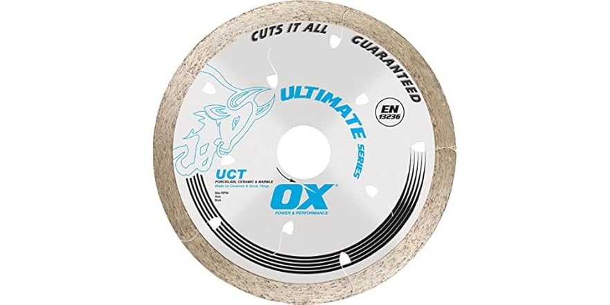 OX Ultimate Cuts All Tiles 10-Inch Diamond Blade