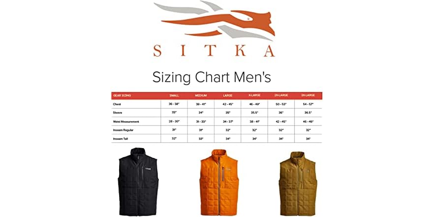 SITKA Gear Men's Grindstone Work Vest