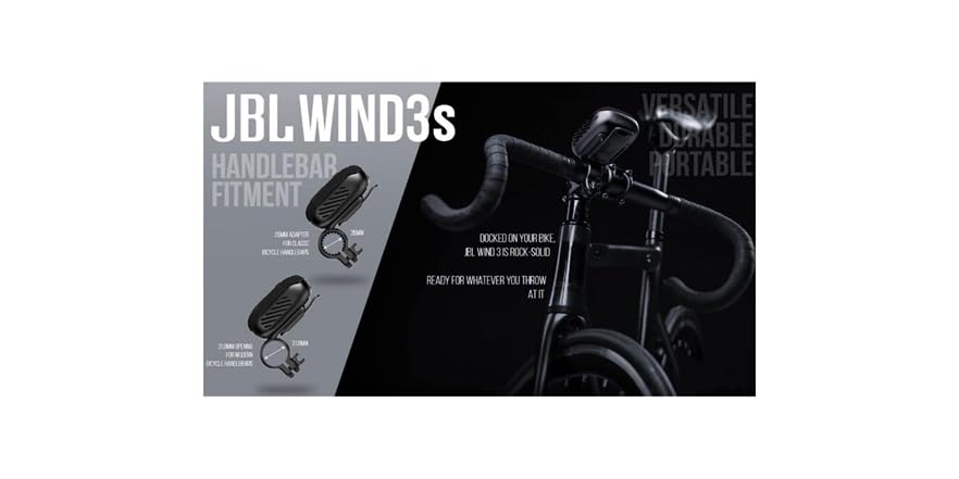 (NEW) JBL Wind 3 Slim Portable Bluetooth Speaker