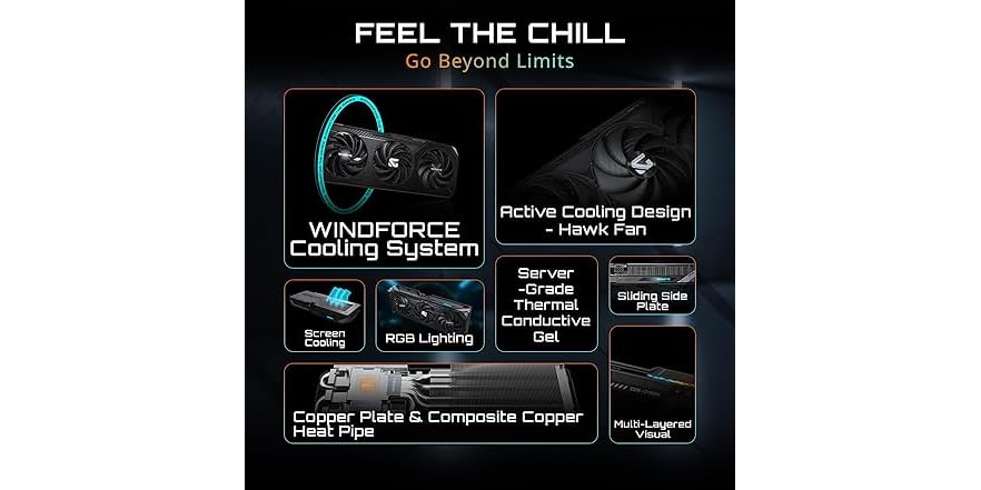 GIGABYTE GeForce RTX 5060 Ti Gaming OC 8G Graphics Card