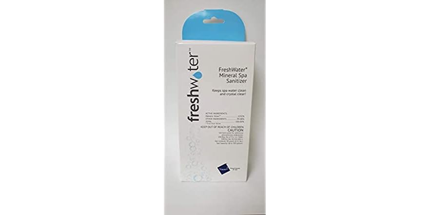 FreshWater Mineral Spa Sanitizer