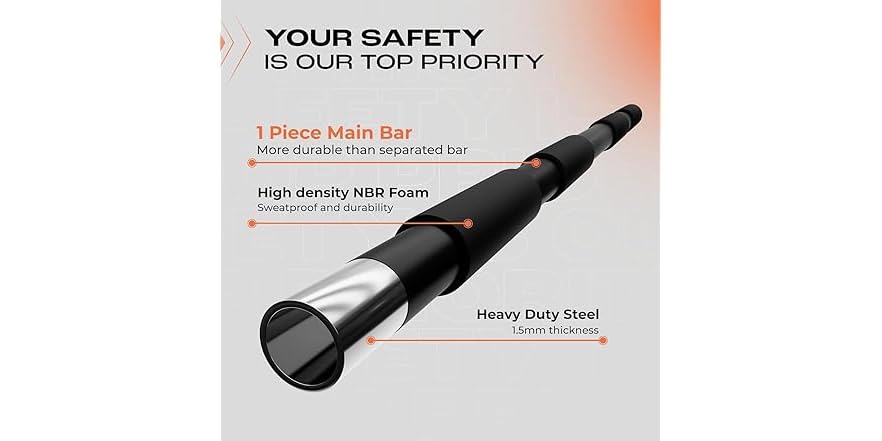 Yes4All Pull Up Bar for Doorway & Ab Straps