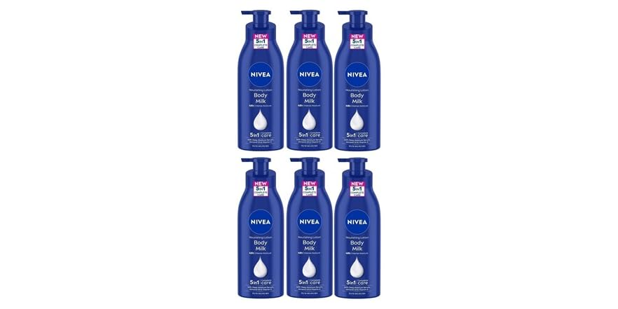 (6 Pack) Nivea Nourishing Lotion