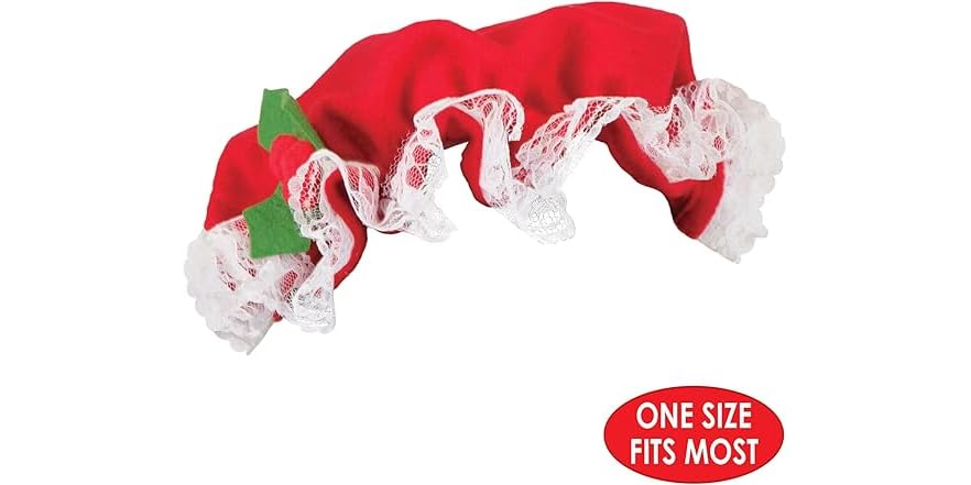 Beistle 3-Pack Mrs. Claus Hats