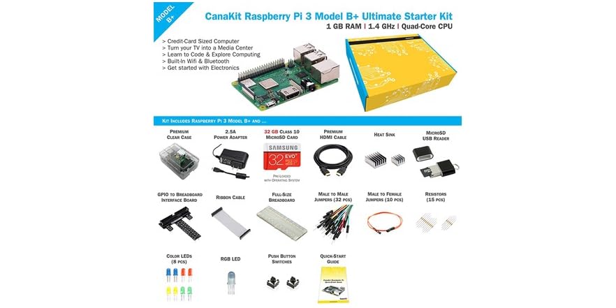 CanaKit Raspberry Pi 3 B+ Kit