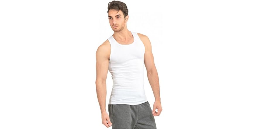 6-Pack Knocker 100% Cotton A-Shirt