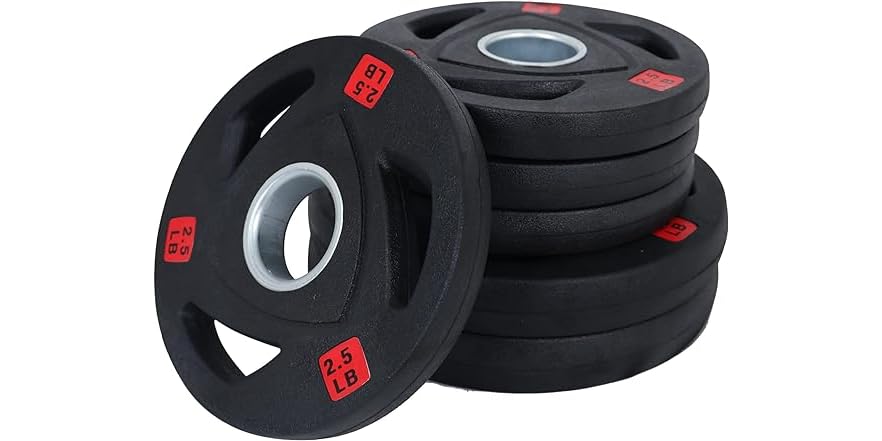 Signature Fitness Olympic 35LB Plate Set