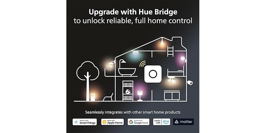 Philips Hue 577494 TR125 Triangle Smart LED Bulb