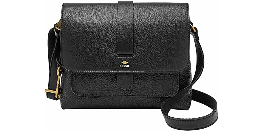 Fossil Kinley Small Crossbody Black