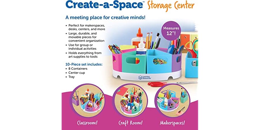 Learning Resources Create-a-Space Storage Center